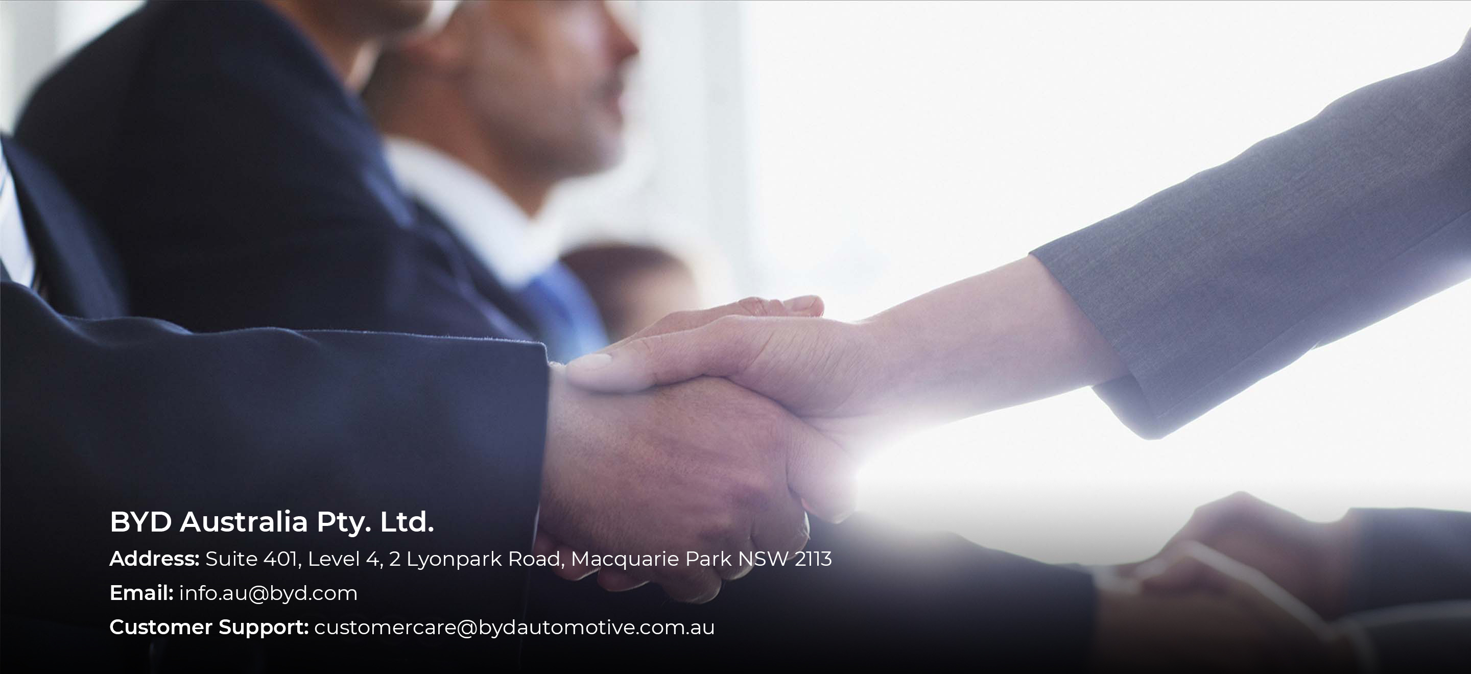 Contact | BYD Australia