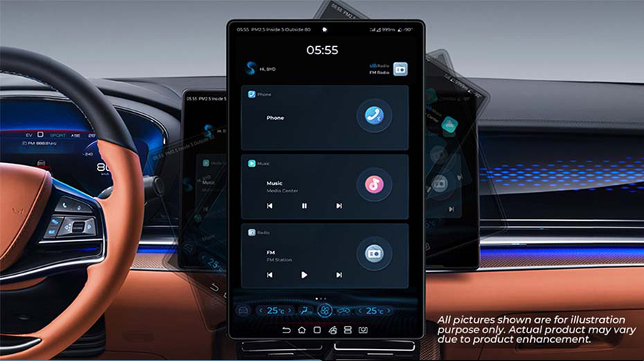BYD Intelligent Cockpit System | BYD AU