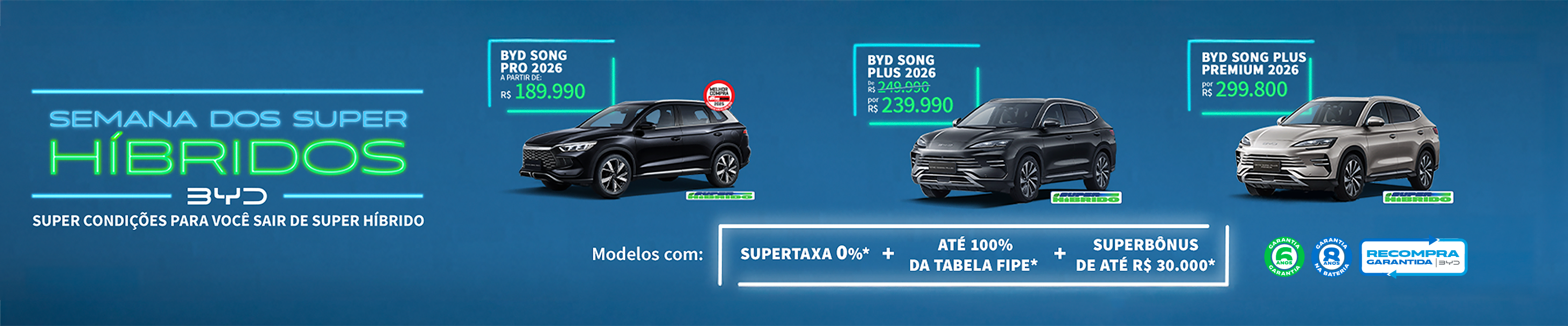 OFERTAS BYD | Escolha o seu BYD ideal | BYD Brasil