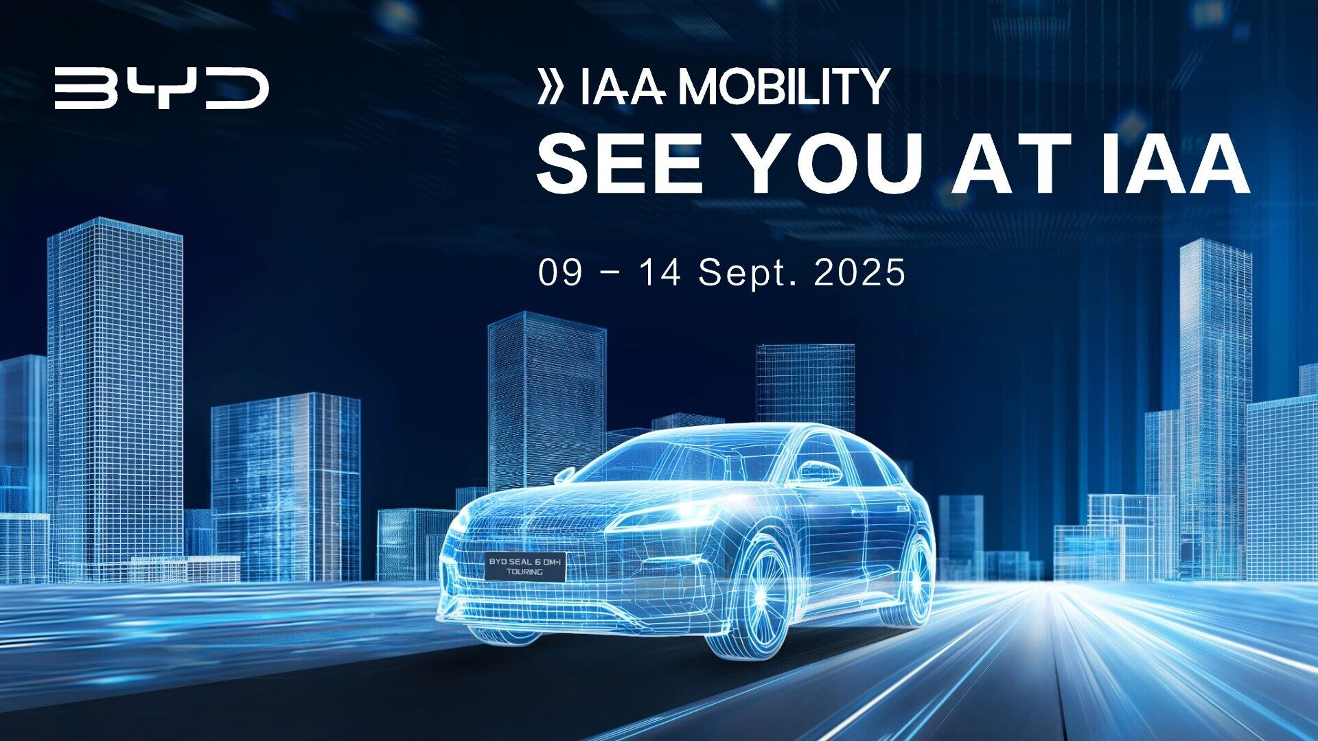 BYD REFUERZA SU PRESENCIA EN EUROPA EN EL IAA MOBILITY 2025