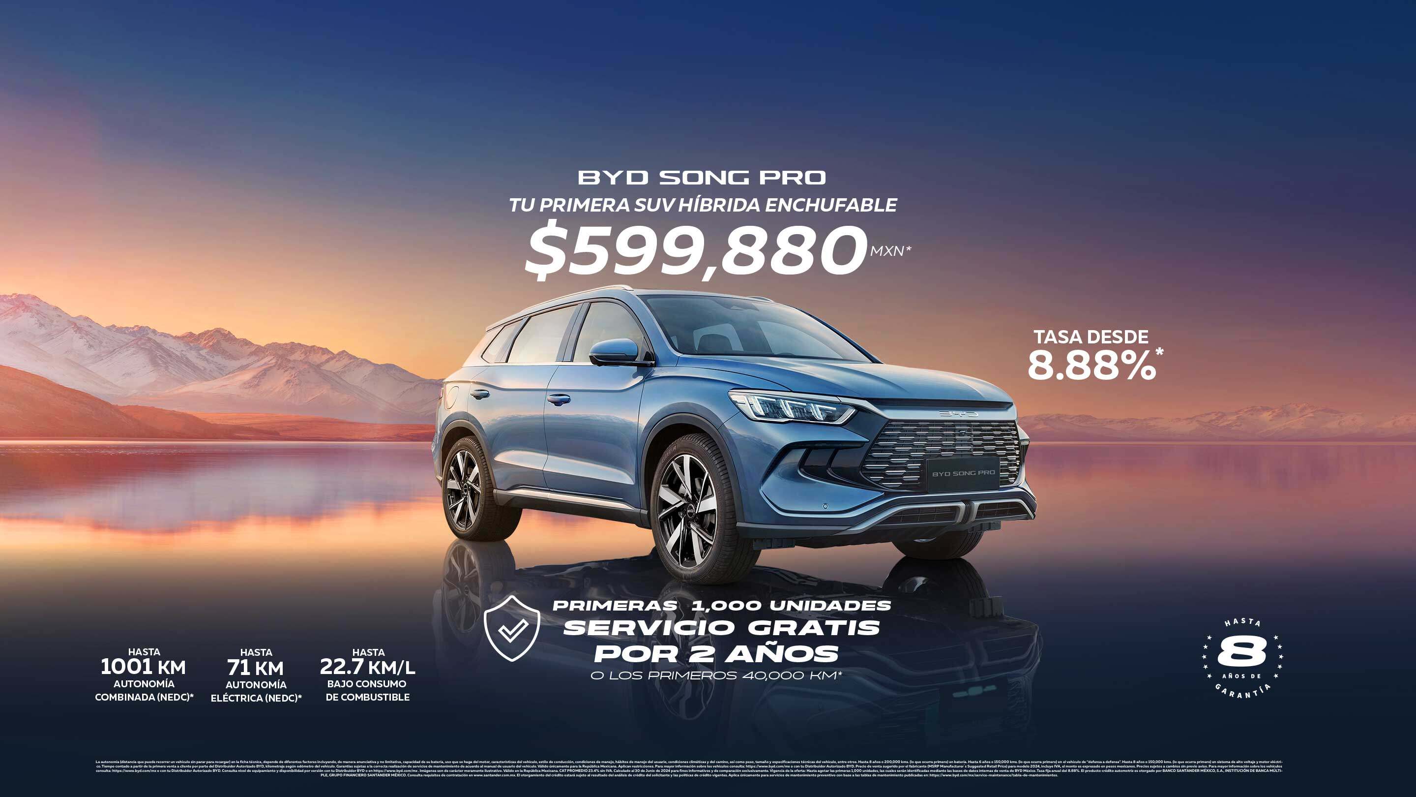 Autos eléctricos, sedan y SUV I BYD México