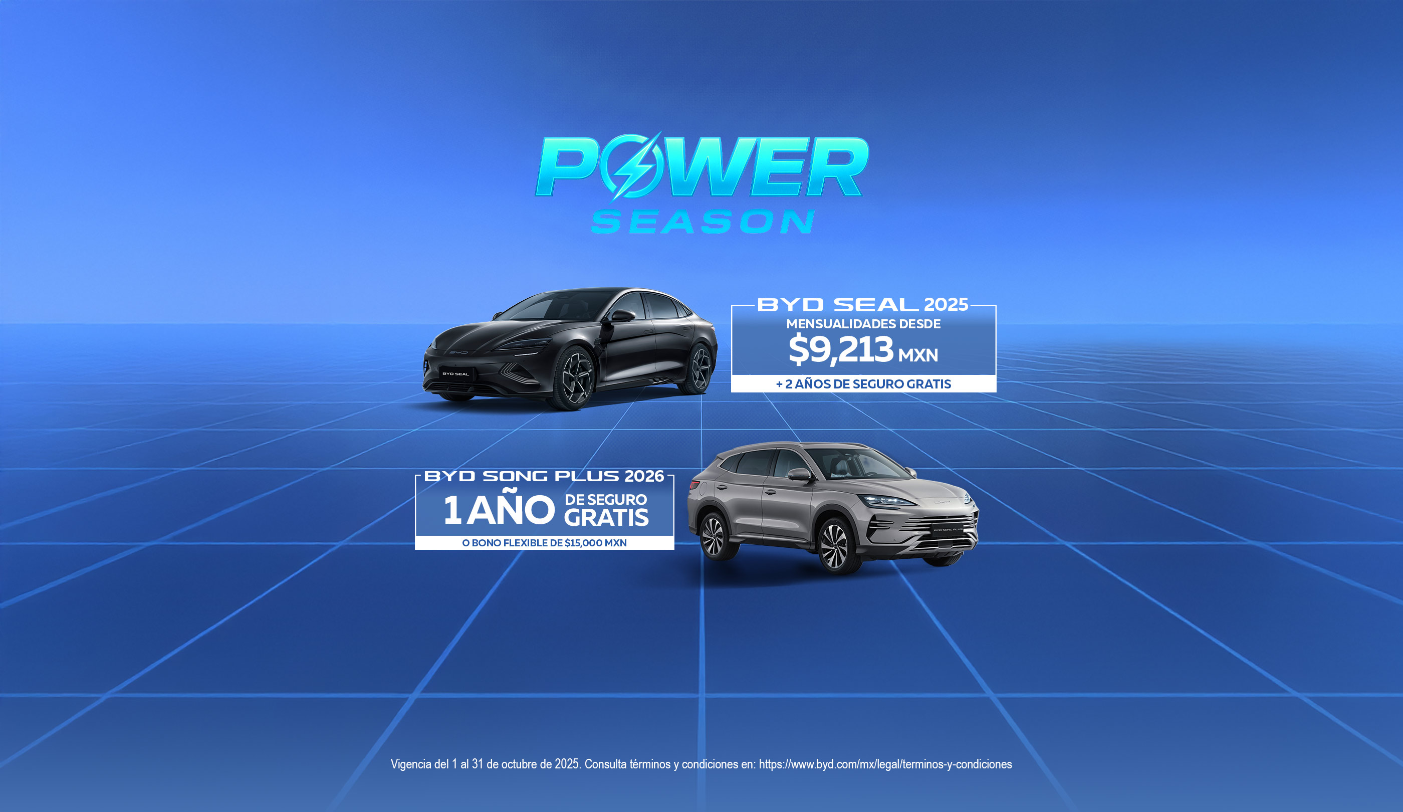 Autos eléctricos e híbridos enchufables: Sedan y SUV I BYD México